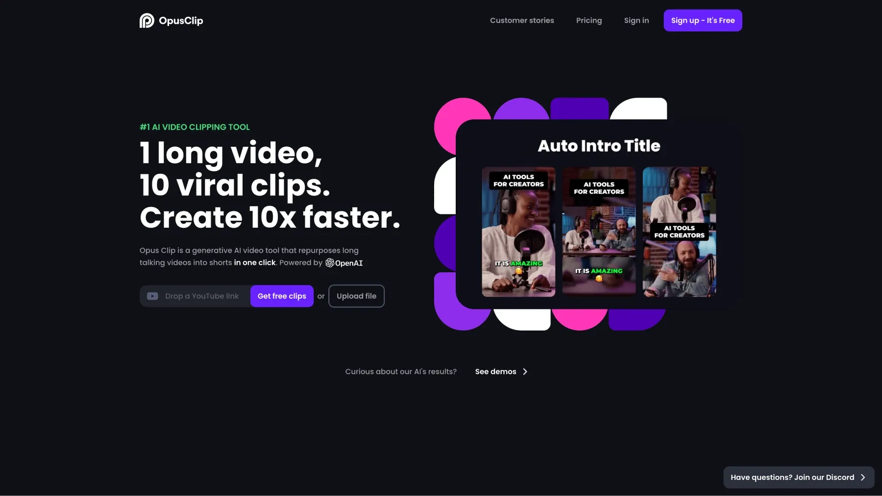 Opus Pro: Transforme vidéos longues en shorts avec IA [2025] | Retague